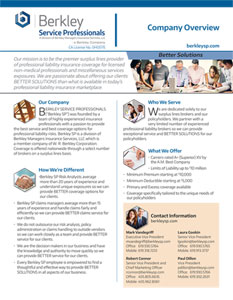 Marketing Resources - Berkley Service Professionals
